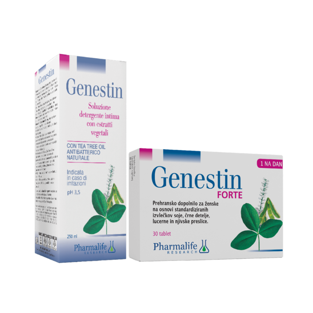 GENESTIN® FORTE + GENESTIN® EMULZIJA ZA INTIMNO HIGIENO - Sanofarm d.o.o.